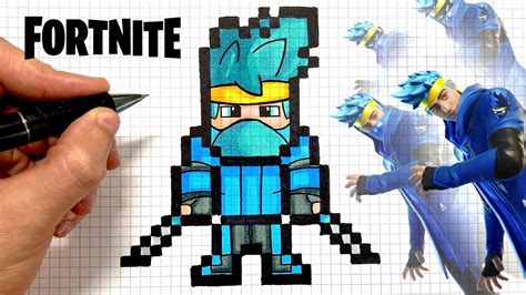 How To Draw Fortnite Pixel Art