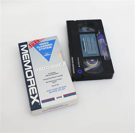 Memorex VHS Video Sistema de Limpieza Proceso Húmedo Etsy México
