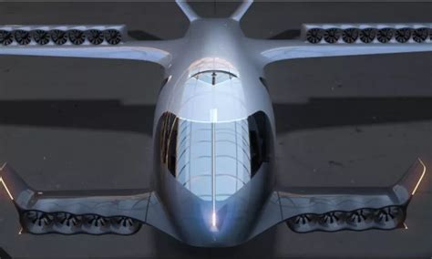 Hydrogen Powered VTOL Aircraft Panorica