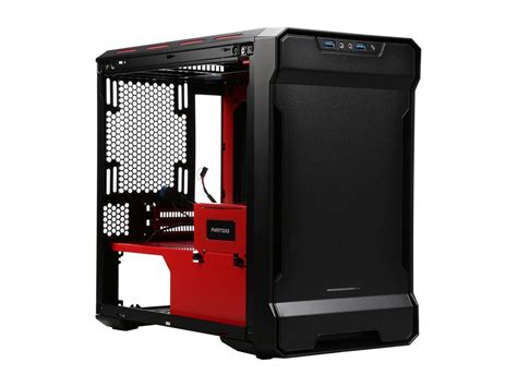 Phanteks Enthoo Evolv Itx Series Ph Es215psrd Black Red Mini Itx
