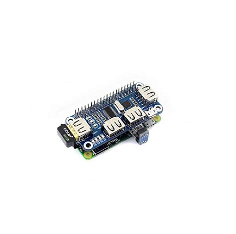 Waveshare Usb To Serial Port Expansion Board Hub Darkoct02
