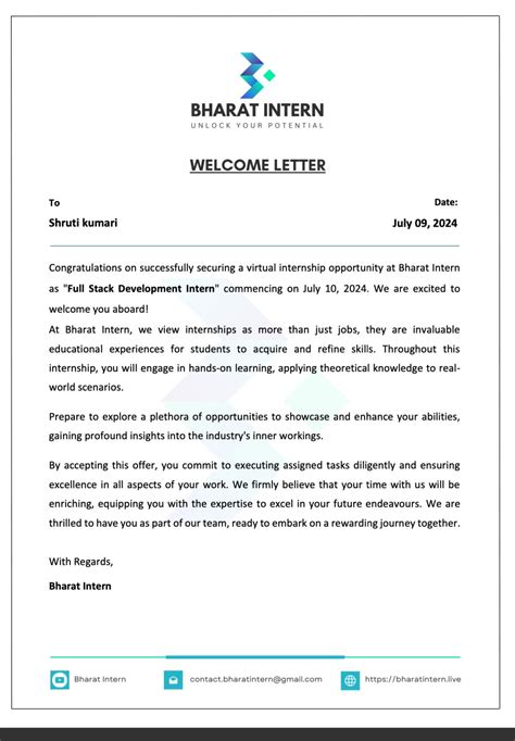 Shruti Kumari on LinkedIn: #internship #webdevelopment #bharatintern