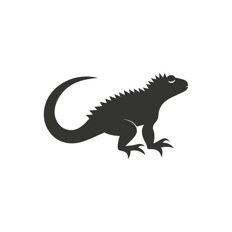 Lizard Icon On White Background Simple Vector Illustration 34780380