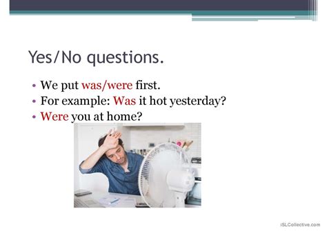 Was Were Questions English ESL Powerpoints