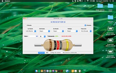 github jalmx resistor calculator software que te da el valor