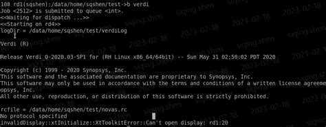 Lsf启动远程gui界面失败 凉城旧巷 博客园