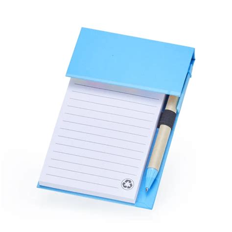 Bloco De Anotações Com Autoadesivos E Caneta Qbrinde