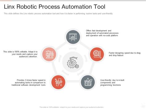 linx robotic process automation tool ppt powerpoint presentation styles