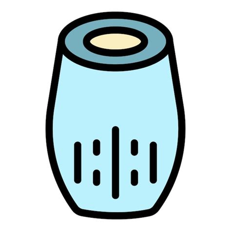 Icono De Altavoz Inteligente Vertical Contorno De Altavoz Inteligente