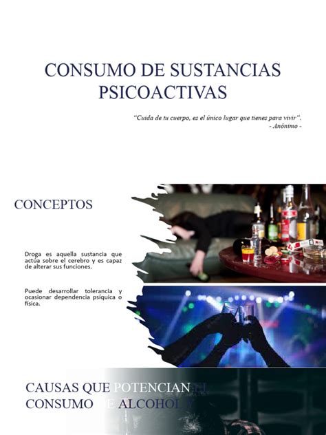 Consumo De Sustancias Psicoactivas Pdf Tabaco Cannabis Droga