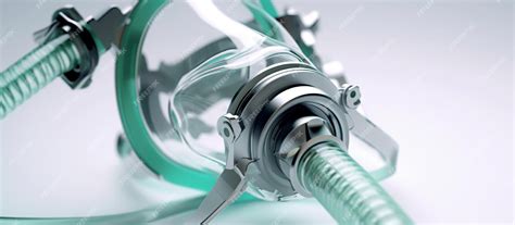 Premium Photo Medical Aerosol Bronchitis Nebulizer Mask Compressor Inhaler With Long Air Tube