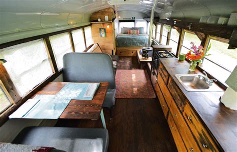 Our Schoolbus Conversion Aka Skoolie Layout