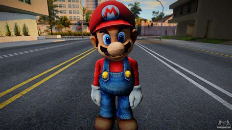 Mario Super Smash Bros Brawl For Gta San Andreas