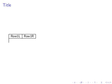 Beamer Rendering Table Borders While Uncovering Rows Tex Latex