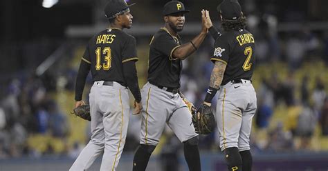 Pirates Beat Dodgers 8 4 For Rare Sweep In La Cbs Pittsburgh