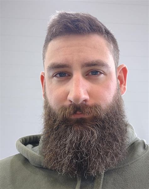 Trimmed The Mustache And Cleaned Up My Neck And Cheek Lines For A Job