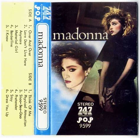 Madonna Virgin Saudi Arabia Cassette Album