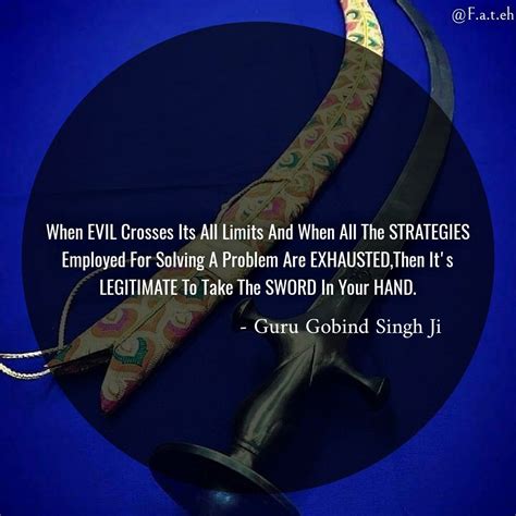Guru Gobind Singh Ji Spiritual Inspiration Quotes Gurbani Quotes