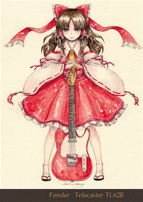 Hakurei Reimu Touhou Drawn By Sakurai Haruto Danbooru