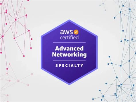 Aws Certified Advanced Networking Specialty Training With Certification
