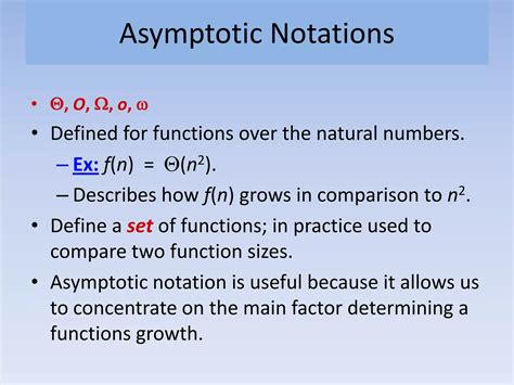 asymptotic notations pptx programming languages computing
