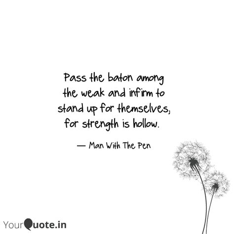 Pass The Baton Among The Quotes And Writings By Kumarpal Vardhan