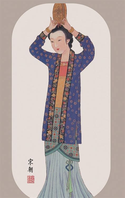 【汉服】汉族女子各朝代服饰特点之宋朝