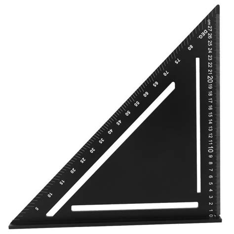 COC règle d angle Règle triangulaire pour le travail du bois outils de rapporteur