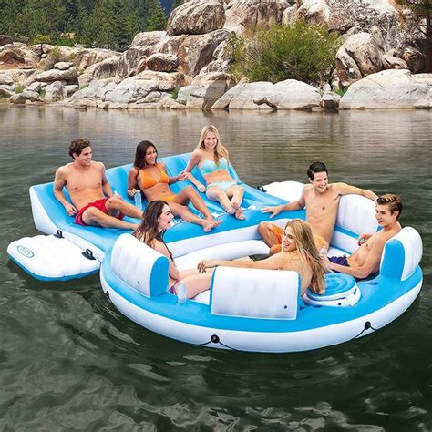 The 12 Foot Inflatable Relaxation Island Proves That Summer Is For