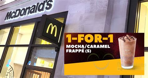 EXPIRED McDonalds Spore App has 1 for 1 Mocha Caramel Frappé deal