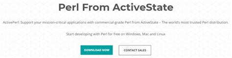 Activeperl をセットアップして Cgi をローカルで実行