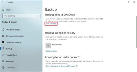 How To Set Up File Backup To OneDrive On Windows 10 May 2020 Update