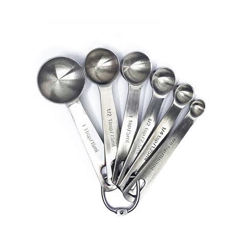Measuring Spoon Stainless Steel Set Of 6 New Directions Australia