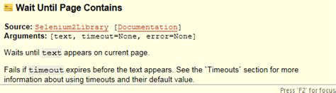Libdoc In Java Library For Robotframework Stack Overflow