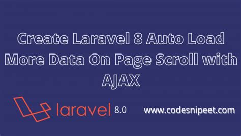 Laravel 8 0 Authentication With Breeze Example Codesnipeet