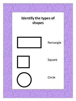 Shapes Worksheets By Cm Edukit Tpt