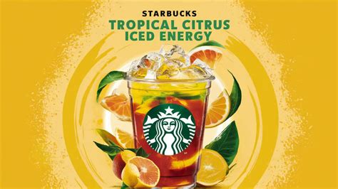 How To Make Starbucks Tropical Citrus Iced Energy Low Calorie Recipe
