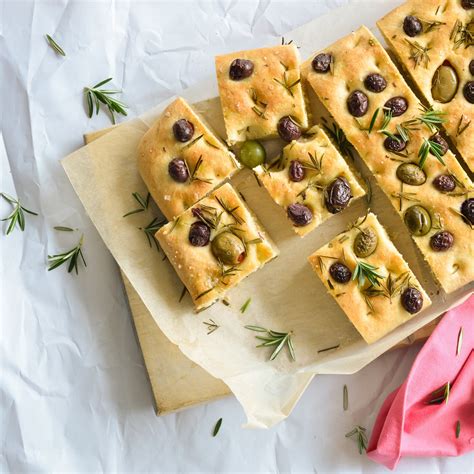 Olive And Rosemary Focaccia Bread Recipes Bakeclub
