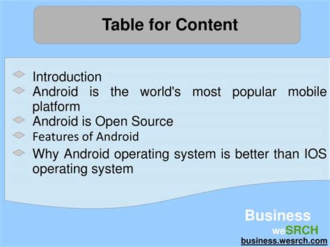 Ppt Why Android Is The Most Popular Mobile Operating System Powerpoint Presentation Id 7136164