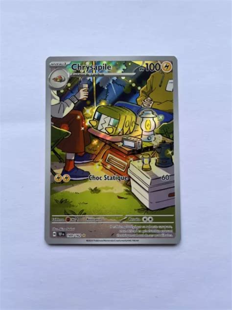 CARTE POKÉMON CHRYSAPILE AR Illustration Rare EV Sortie Booster EUR