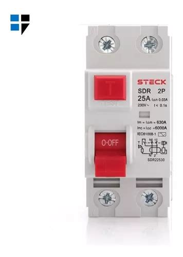 Interruptor Disyuntor Diferencial Fugas A Tierra 2p 40 A En Venta En