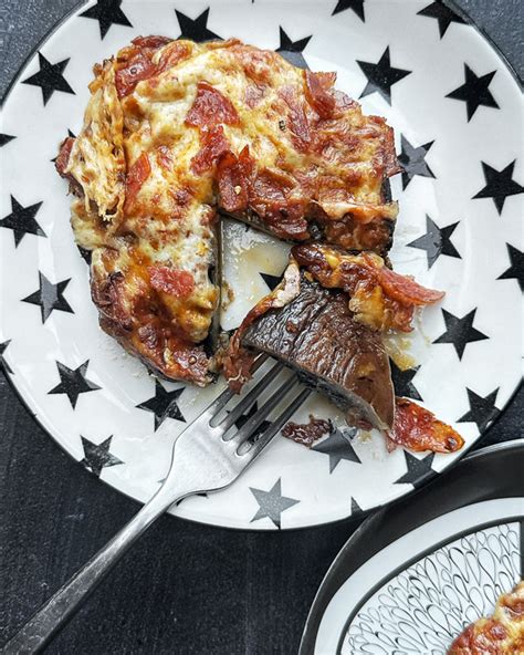Portobello Mushroom Pizzas Shutterbean