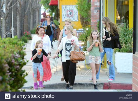 Jennie Garth Fiona Eve Facinelli Luca Bella Facinelli Lola Ray Stock
