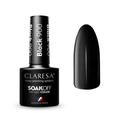 Claresa Lakier Hybrydowy CZARNY 5ml 10414886604 Allegro Pl