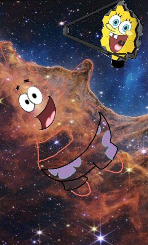 Oh Sponge Webb Telescope R Spongebob