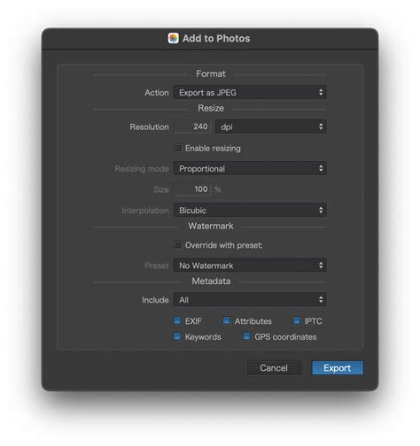 Additional Options For Add To Photos And More Feature Requests