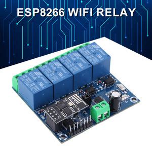 Jual Advanced 1 2 4 Way Wiress Smart WiFi Relay Modu 5V 12V ESP8266 Kota Depok Amanda