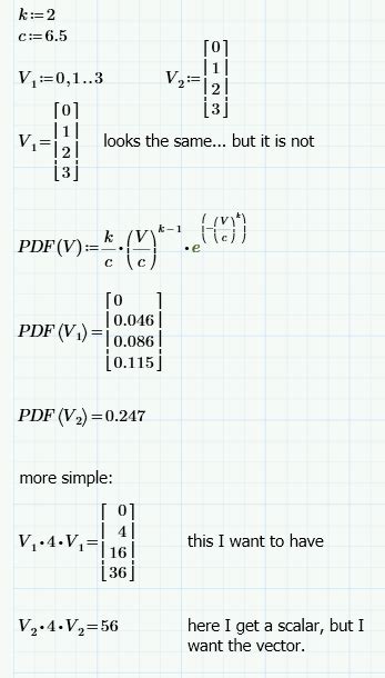 Using A Vector Of Values As An Input For A Functio Ptc Community