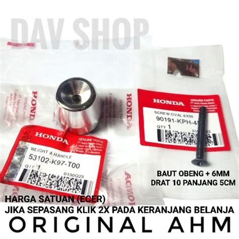 Jual BALANCER BANDUL JALU STANG BAUT HONDA PCX UNIVERSAL PNP SEMUA