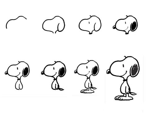 30 Easy And Cute Snoopy Drawing Ideas Drawing Photos